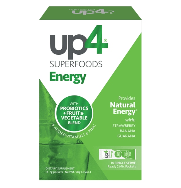 Clean, powerful probiotics and superfoods for your daily nutrition - up4®